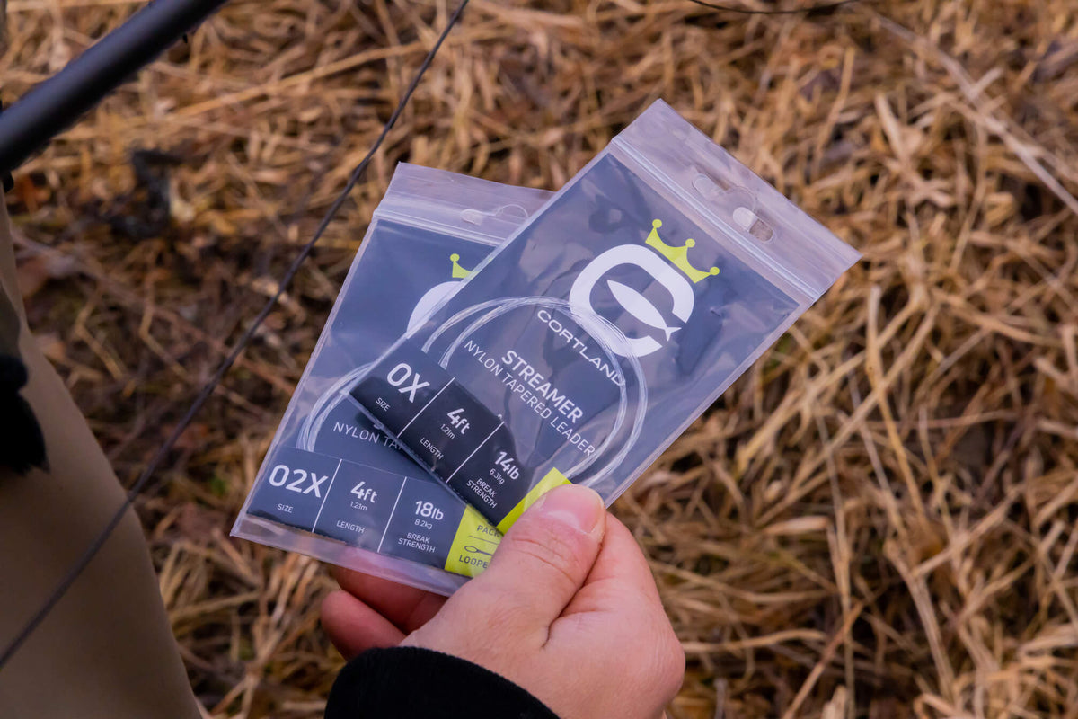 Streamer Nylon Tapered Leaders – Fish 'N Stuff