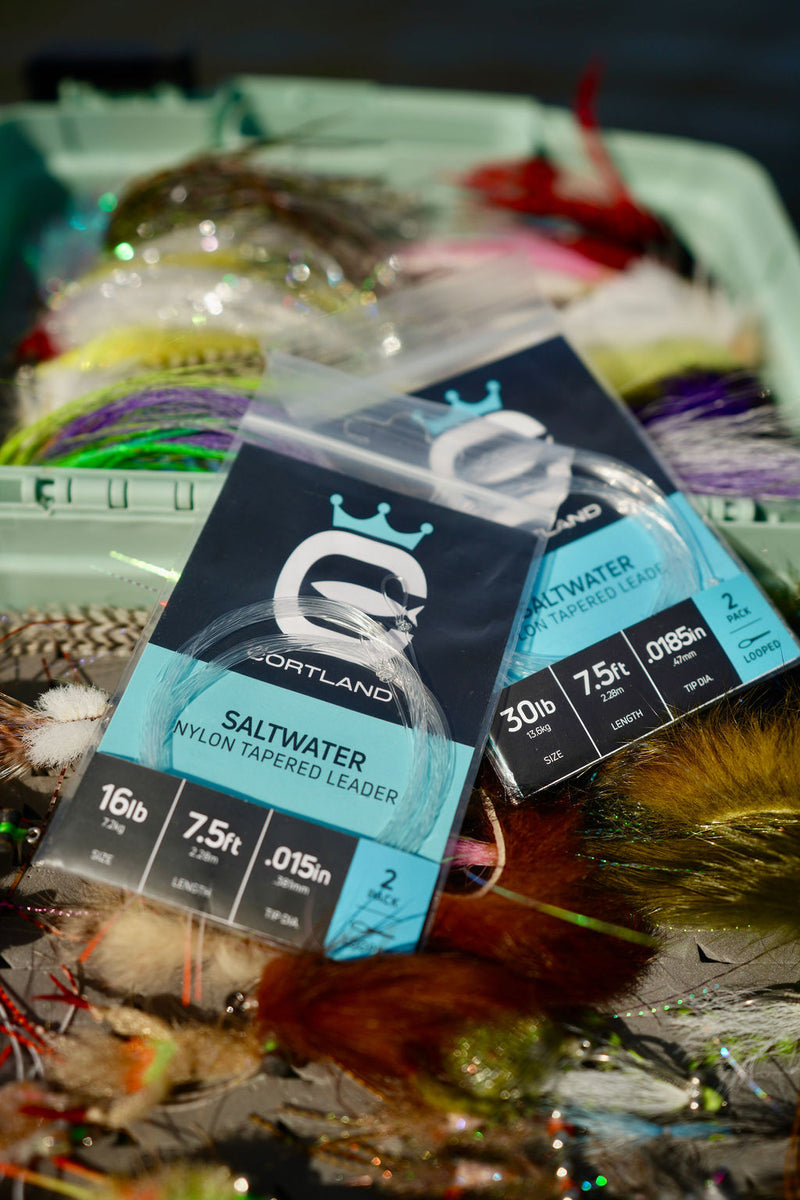 Saltwater Nylon Tapered Leaders – Fish 'N Stuff
