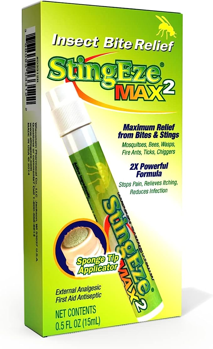 StingEze Max 2 Insect Bite Relief – Fish 'N Stuff
