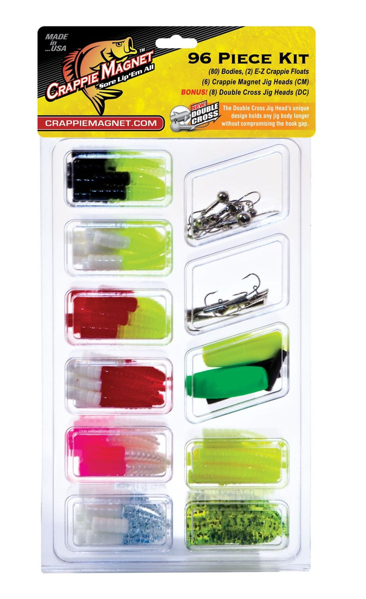 Crappie Magnet 96-Piece Kit – Fish 'N Stuff